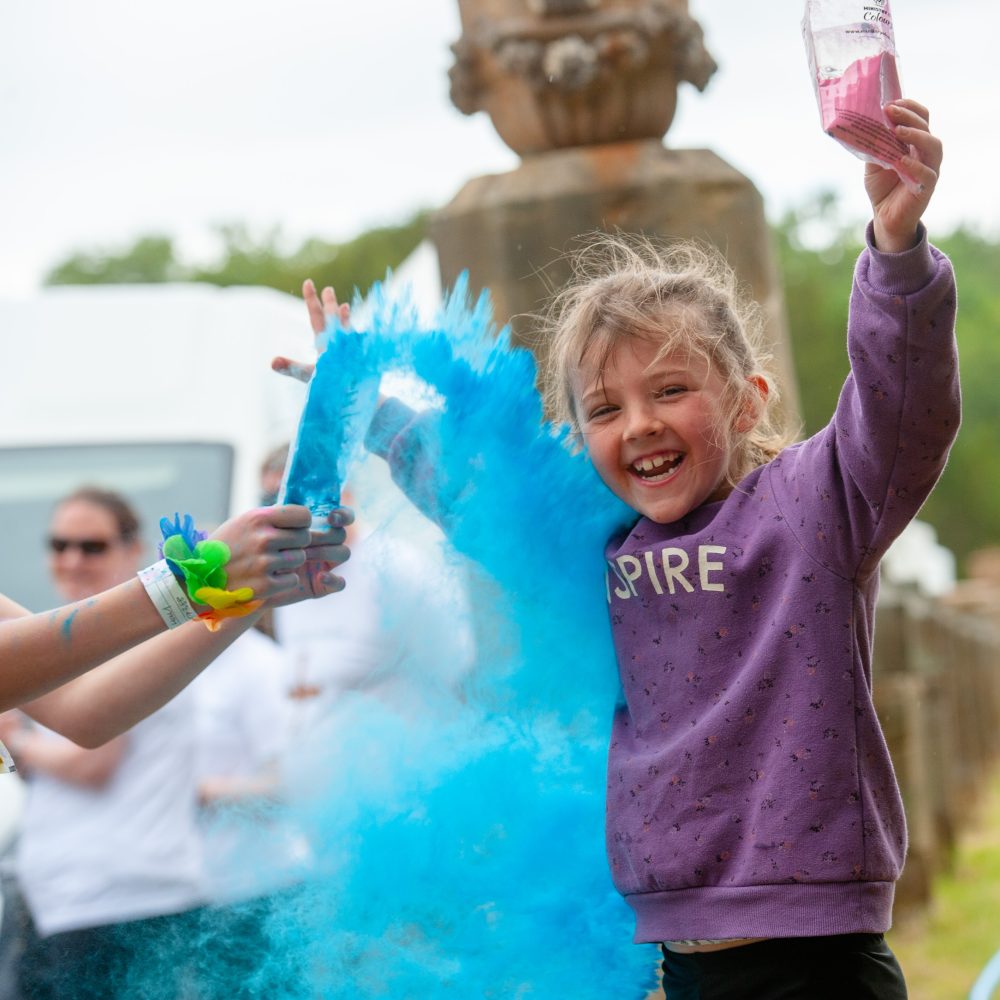 Volunteering at Rainbow Ramble - St Cuthbert's Hospice