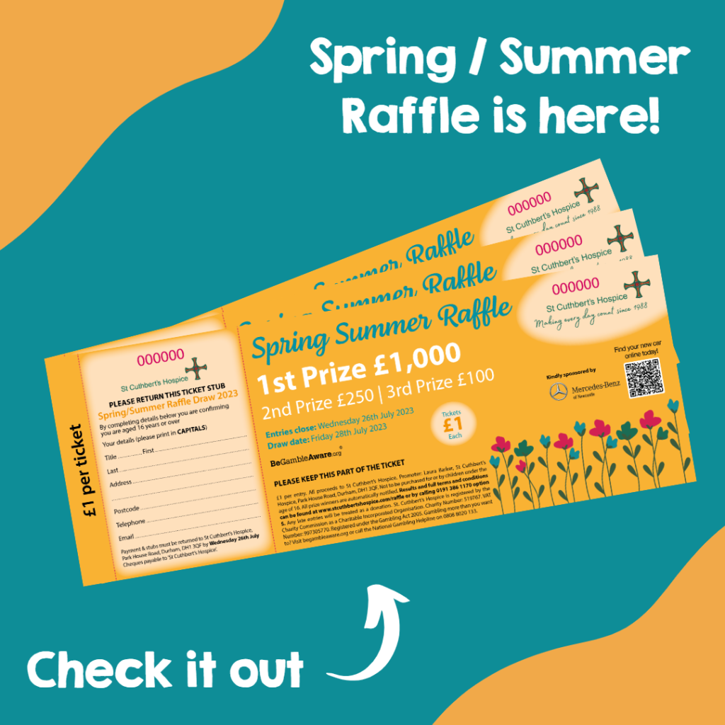 Raffle - St Cuthbert's Hospice
