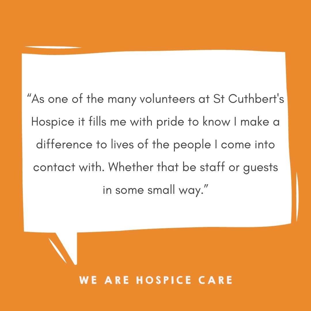 We are Hospice Care - St Cuthbert's Hospice