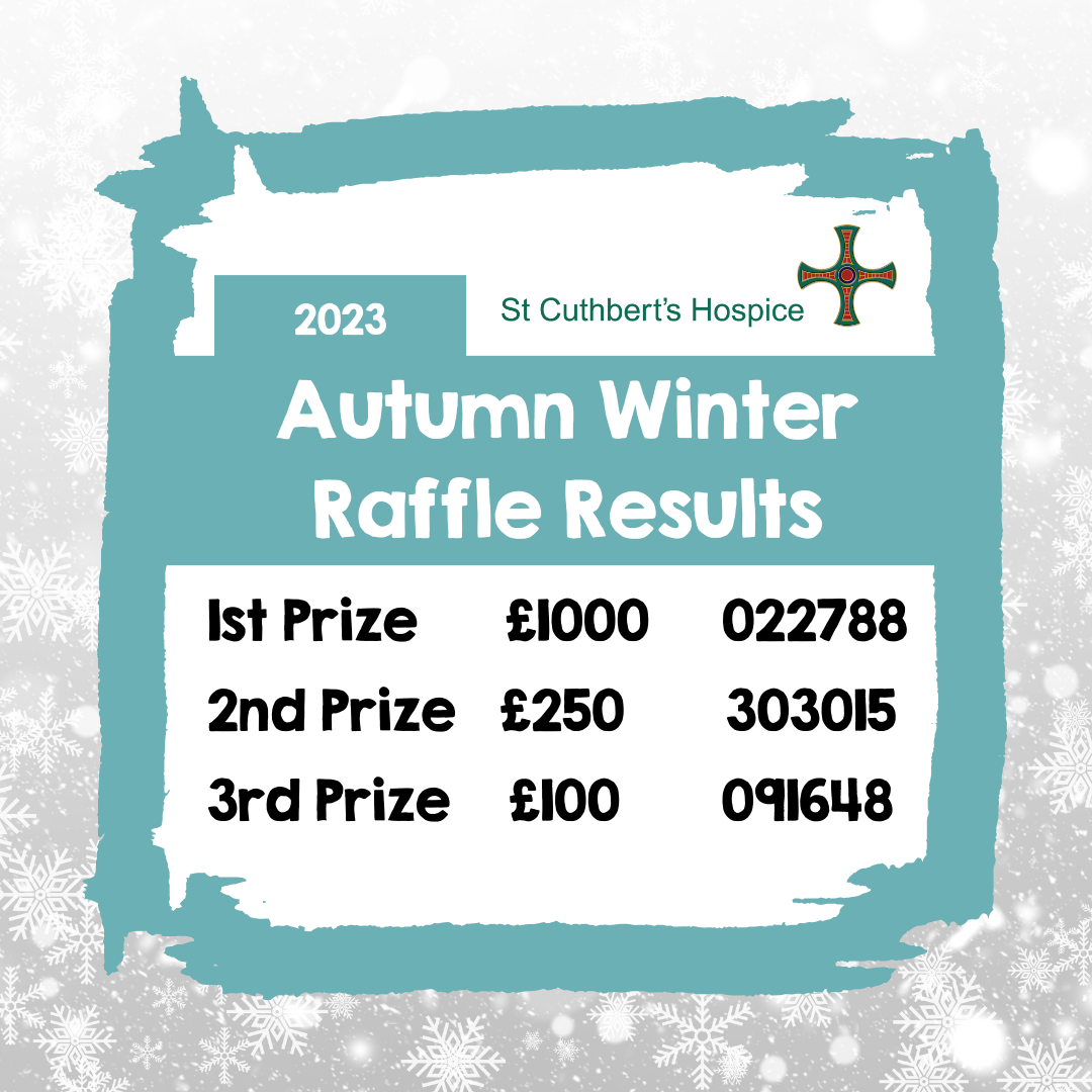 Raffle - St Cuthbert's Hospice